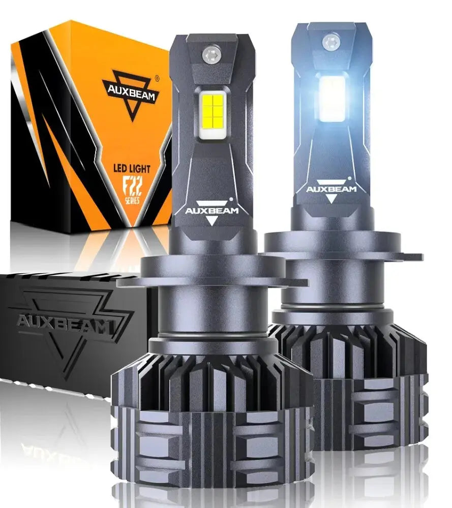 Auxbeam F22 H7 Led Headlight High Low Beam Light Bulbs 24000Lm 110W Wh – Dynamic Performance Tuning