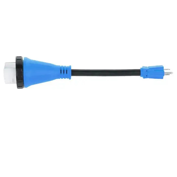 15 Amp Male to 50 Amp Female Locking RV Adapter Cord Electrical Adapte ...