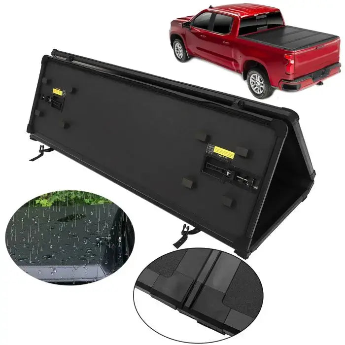 2005-2015 Toyota Tacoma Hard Tri-Fold Tonneau Cover 5FT Extra Short Be ...