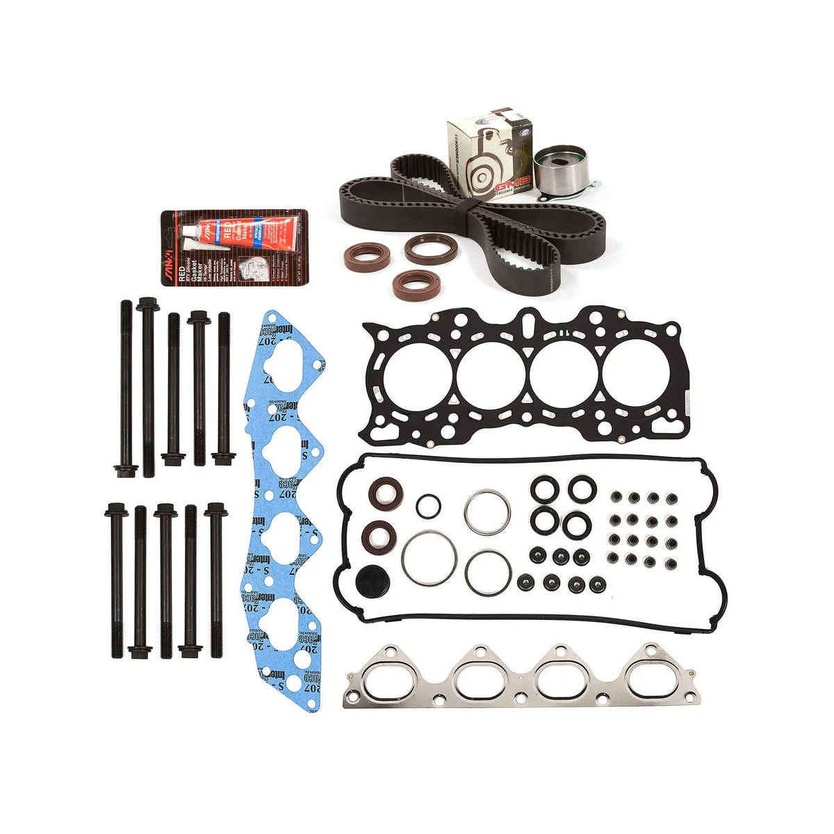 Head Gasket Set Timing Belt Kit Fit 97-01 Honda CR-V 2.0 B20B4 B20Z2 ...