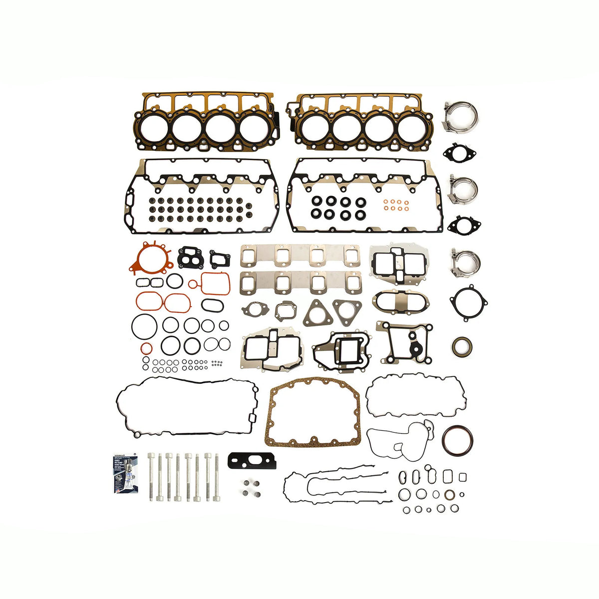 Full Gasket Set Fit 11-14 Ford F250 F350 F450 F550 6.7L DIESEL OHV 32V ...