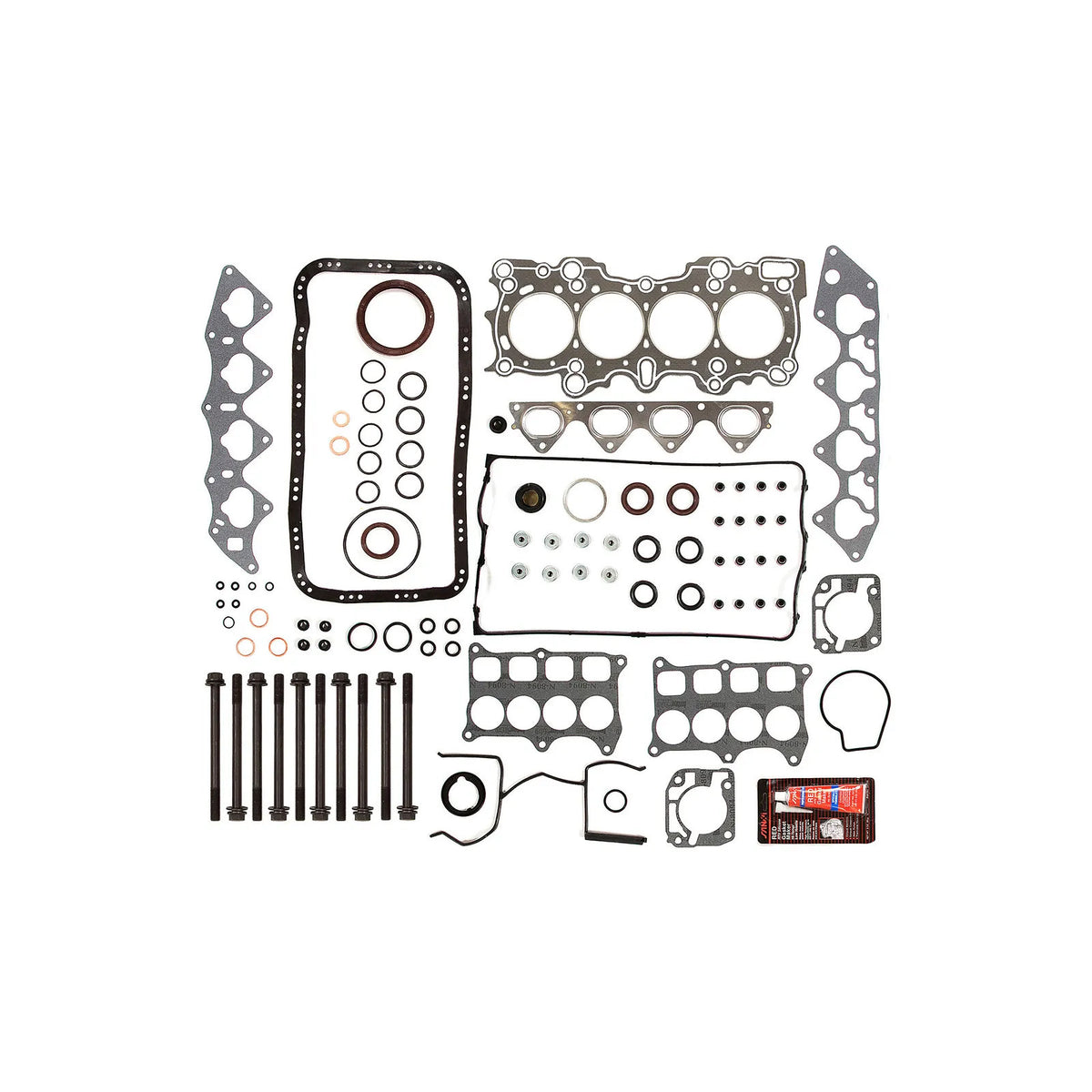 Graphite Full Gasket Set Head Bolts Fit Acura Integra GS-R Type-R B18C ...