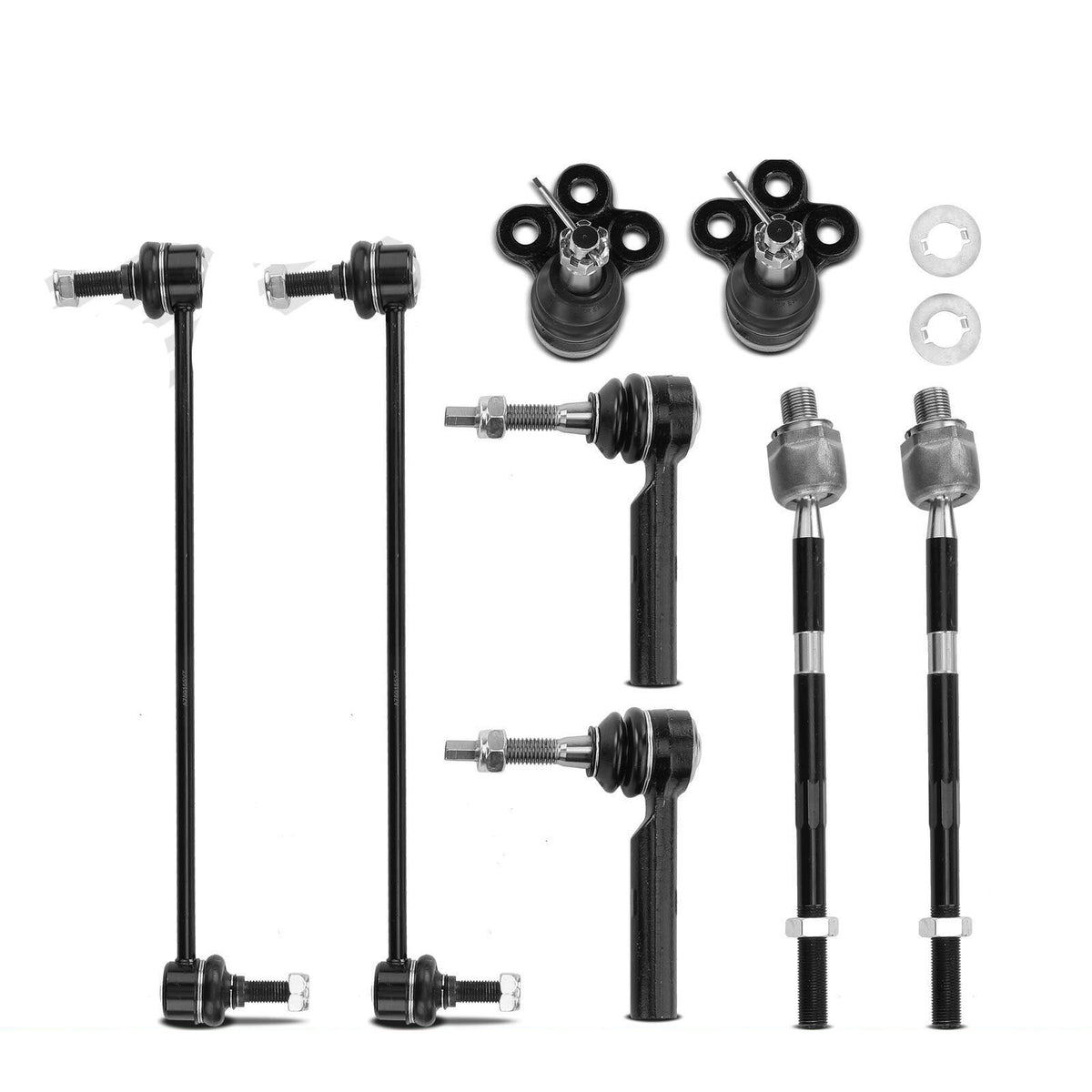 8x Front Stabilizer Bar Link w/ Ball Joints Tie Rod End for Buick Chev ...