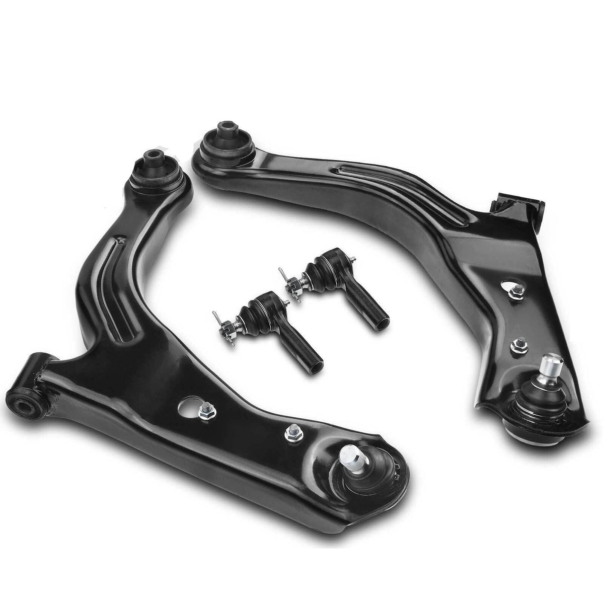 4x Front Lower Control Arm Assembly & Tie Rod End for Ford Escape Mazd ...