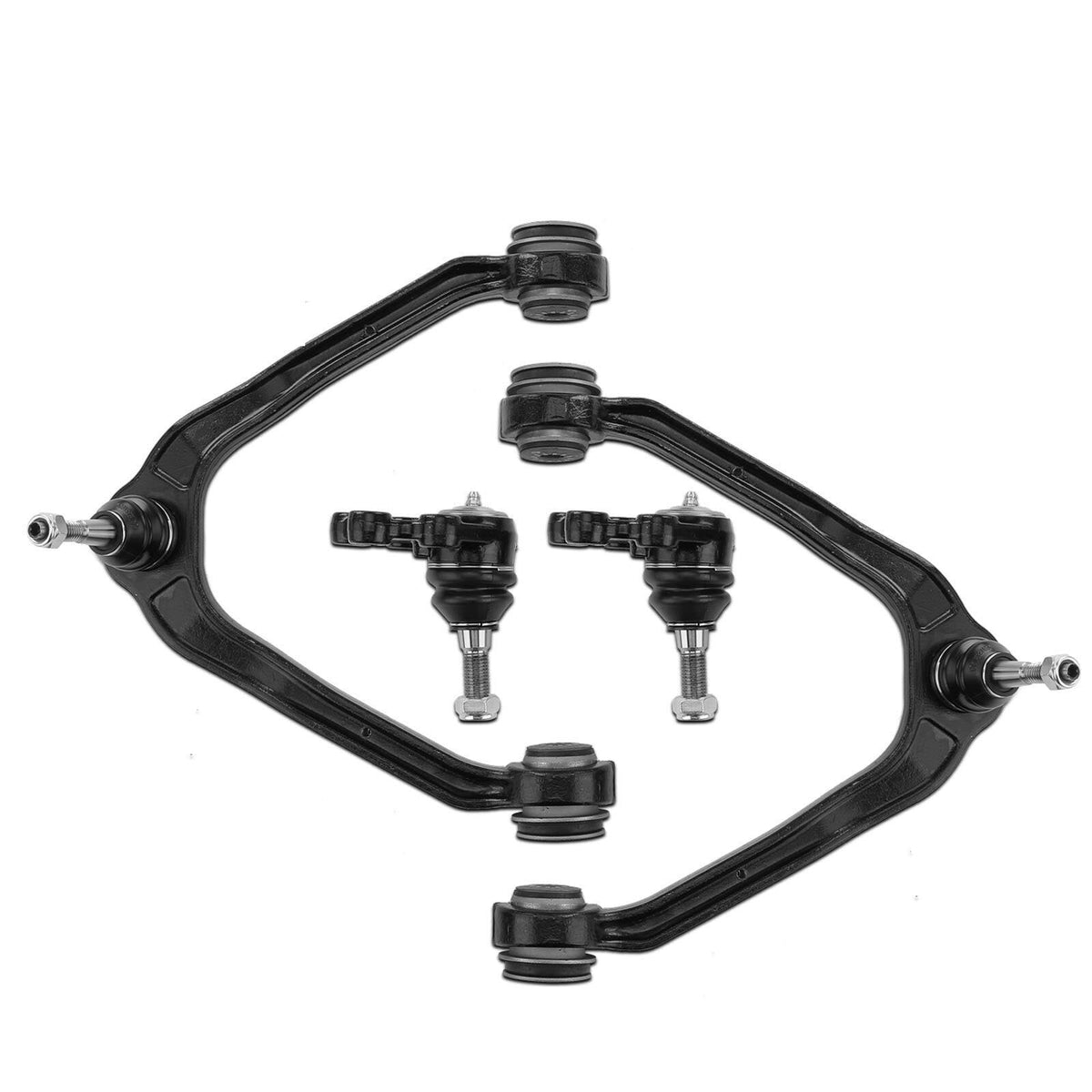 4Pcs Front Upper Control Arm w/ Ball Joint Front Lower Ball Joint for ...