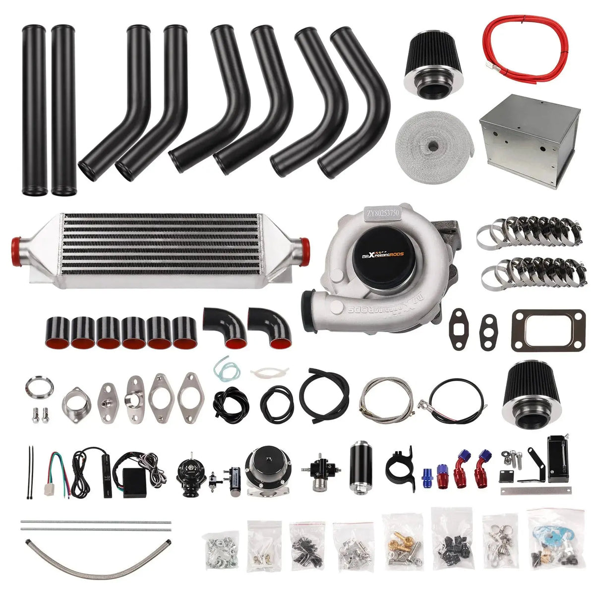 Turbo Kit for LS1 LS2 LS6 Engine w/ BOV Intercooler WastegateAir Filte ...