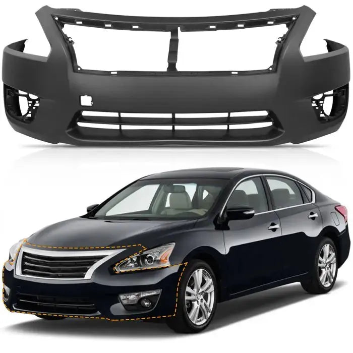Front Bumper Cover Fascia for 2013 2014 2015 Nissan Altima NI1000285 ...