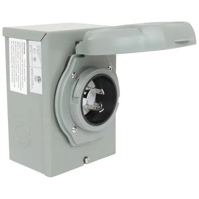 NEW RV Trailer NEMA L5-30P 30 Amp Power Inlet Box WEATHERPROOF ...