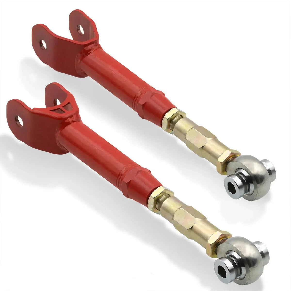 Red Adjustable Rear Upper Camber Control Arms Rods For 2016-2021 Chevy ...