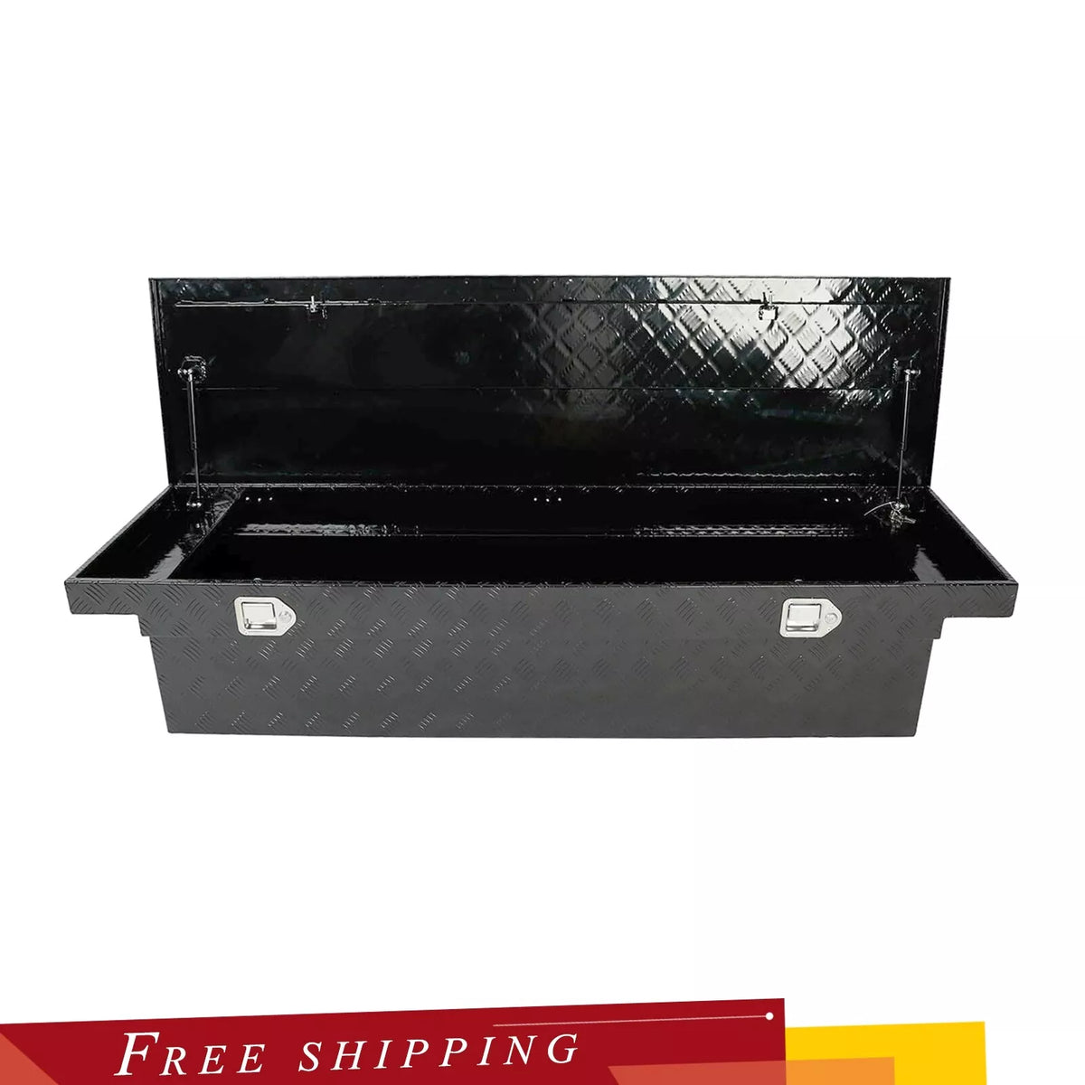 70"X20"X15" Heavy Duty Truck Pickup Storage Tool box Lock Trailer Tong ...