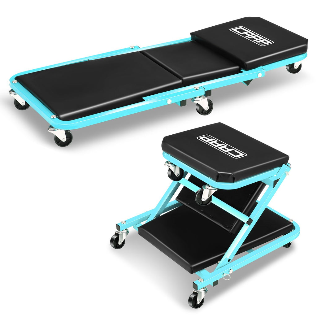 9 in 1250lbs Hydraulic 10.2"-22.4" Detachable Car Wheel Repair Dolly J ...