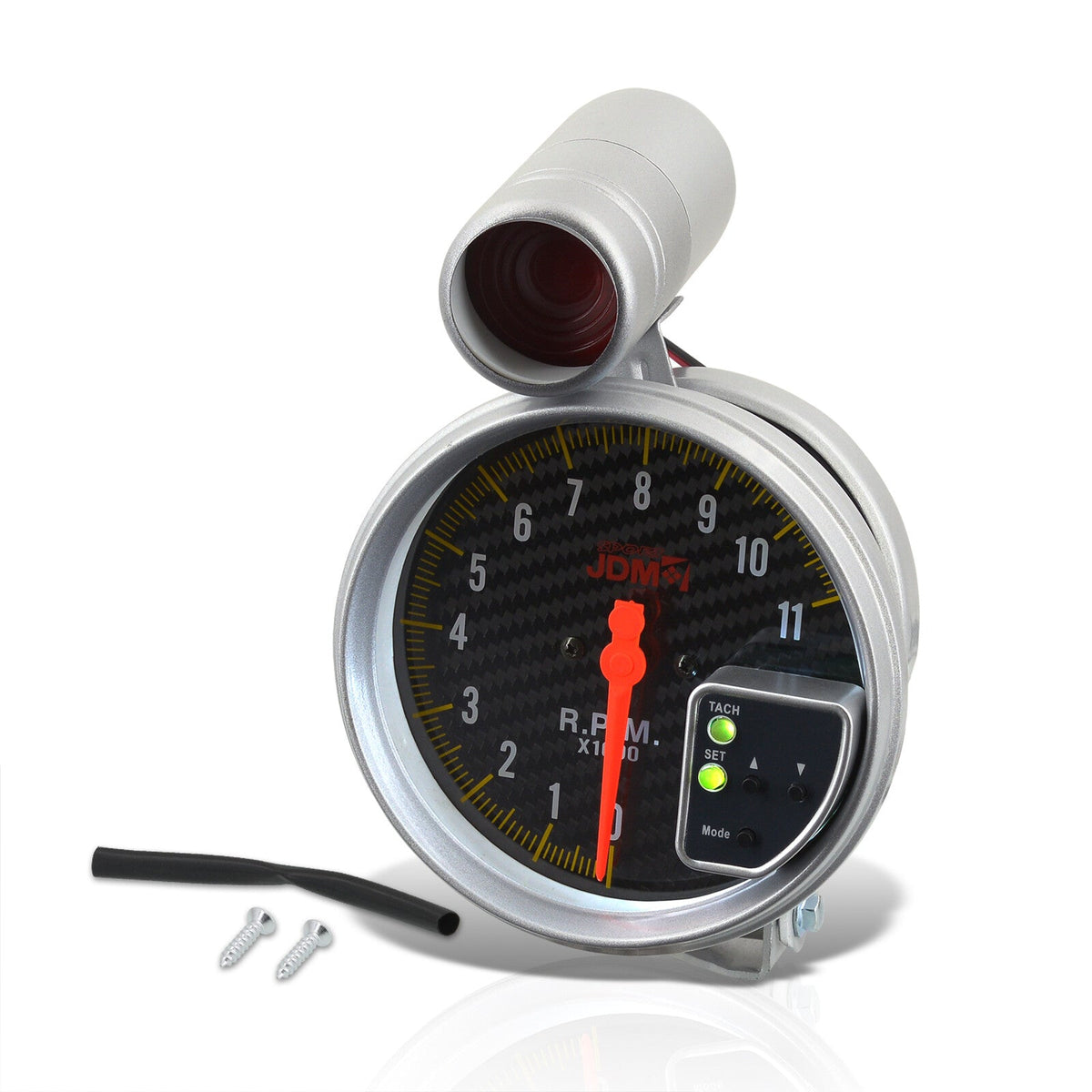 Universal 5" Analog Tachometer Gauge Carbon Fiber – Dynamic Performance ...