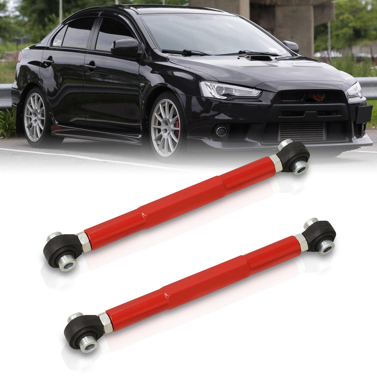 Mitsubishi Lancer EVO X 2008-2015 Rear Lower Adjustable Camber Kit Con ...