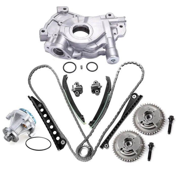 06-08 FOR Ford 5.4L F150 Lincoln Timing Chain Cam Phasers Water Oil Pu ...