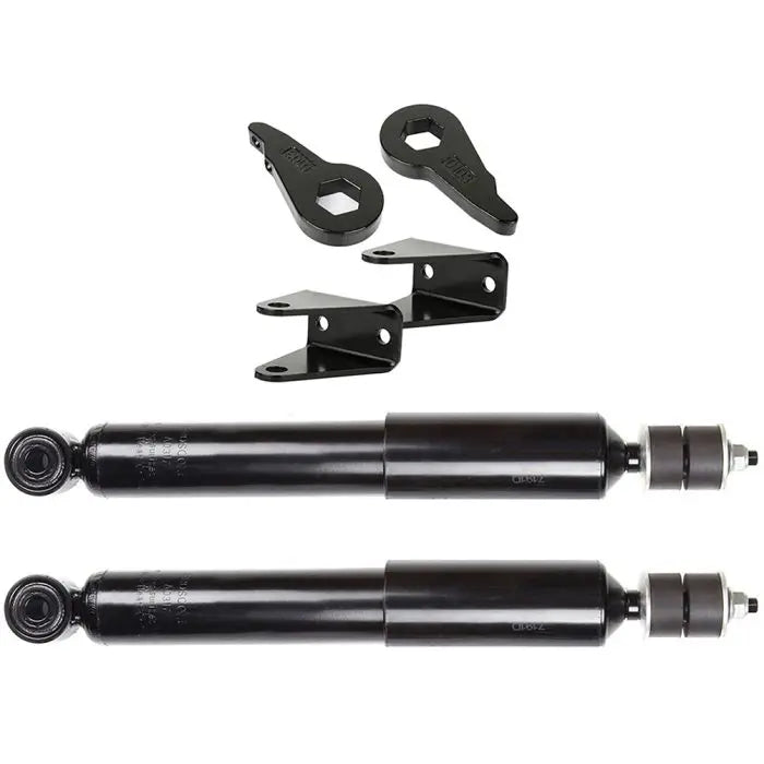1"-3" Torsion Keys + Shock Extender & Front Shocks Struts For Silverad ...