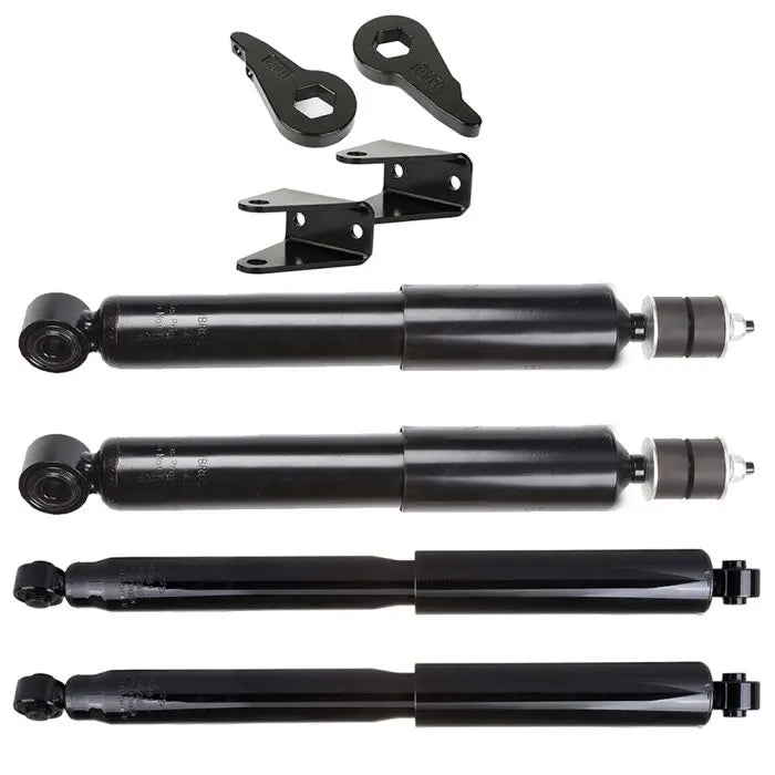 1-3" Torsion Keys + Shock Extender & Full Set Shocks Struts For Sierra ...