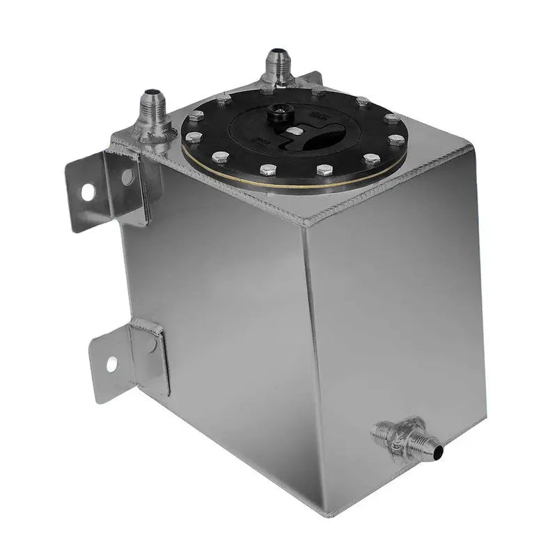 1 GALLON/57 LITER FULL ALUMINUM RACING DRIFT BOTTOM FEED FUEL/GAS CELL ...