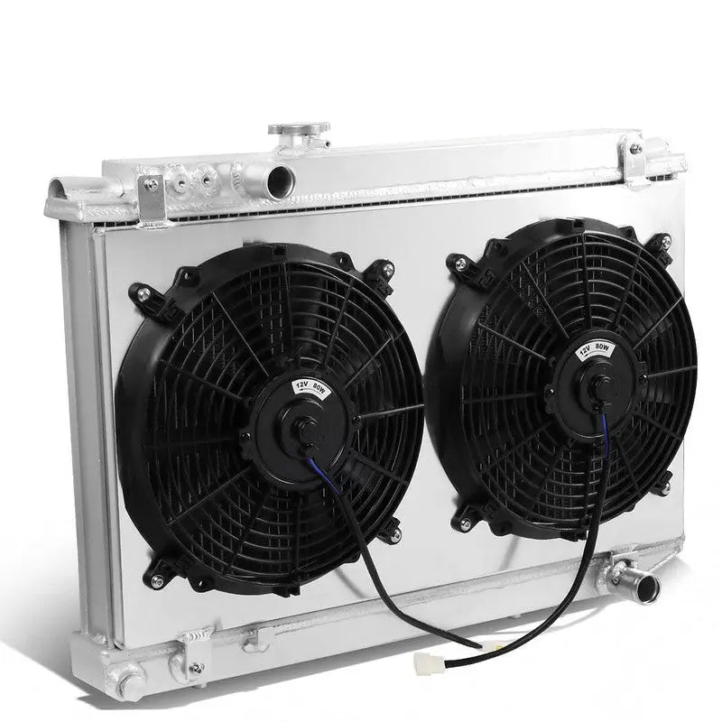 1986-1992 TOYOTA SUPRA A70 3-ROW PEFORMANCE ALUMINUM RADIATOR+COOLING ...