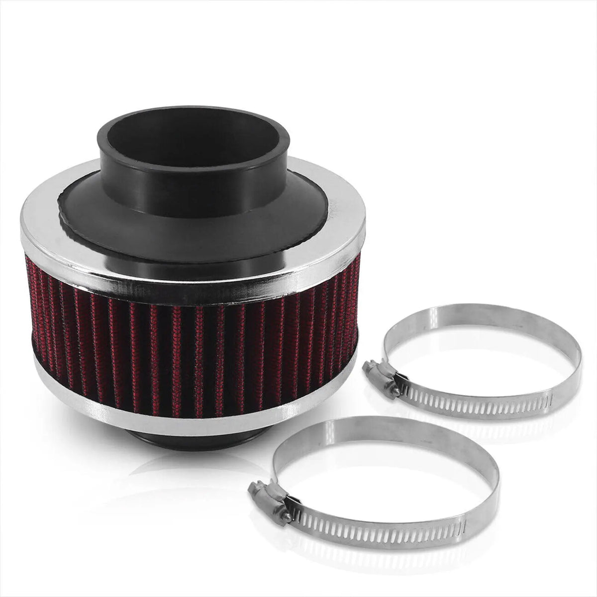 2.5" High Flow Induction Bypass Valve Filter Cold Air Intake For Mitsu ...