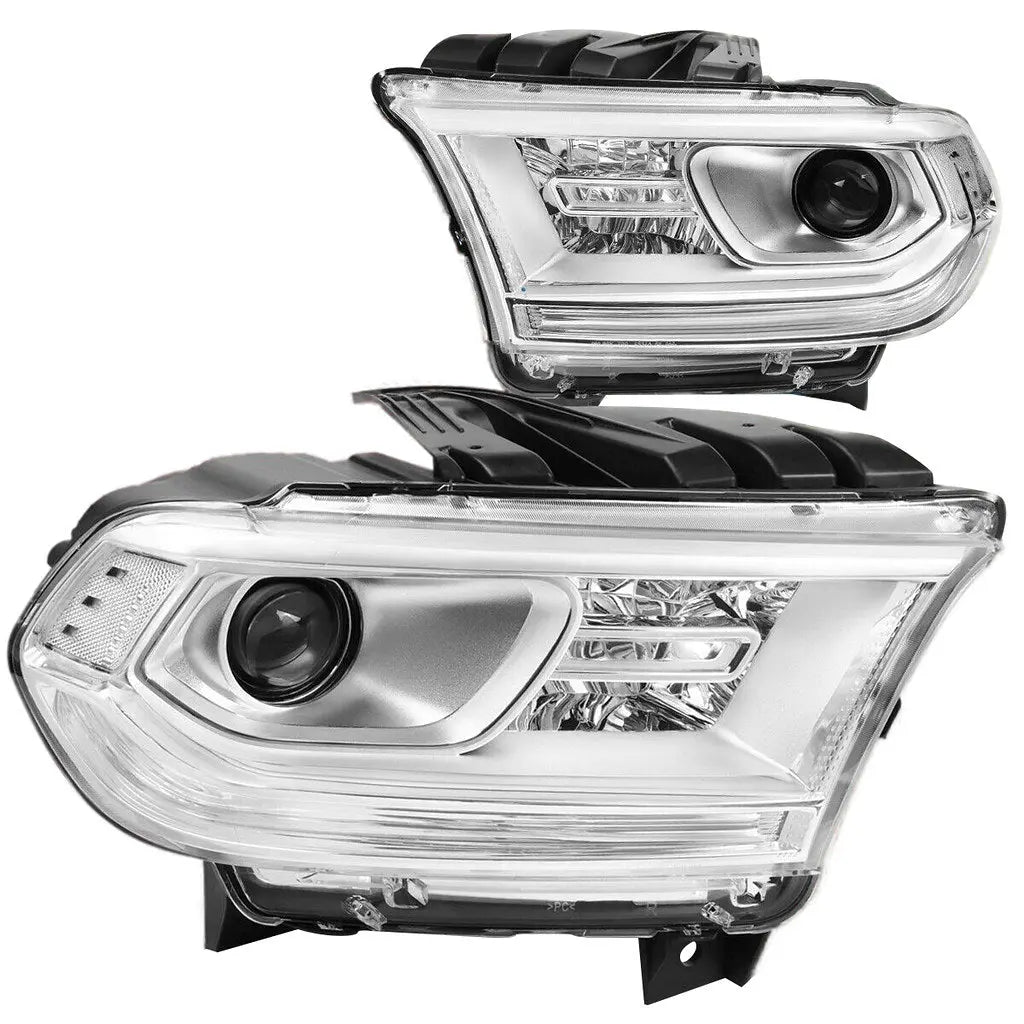 2014-2020 Dodge Durango Pair Led Side Marker Projector Headlight Lamps ...