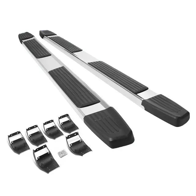 2015-2020 Ford F-150 Chrome 6" Od Crew Cab Flat Step Nerf Bar Running ...