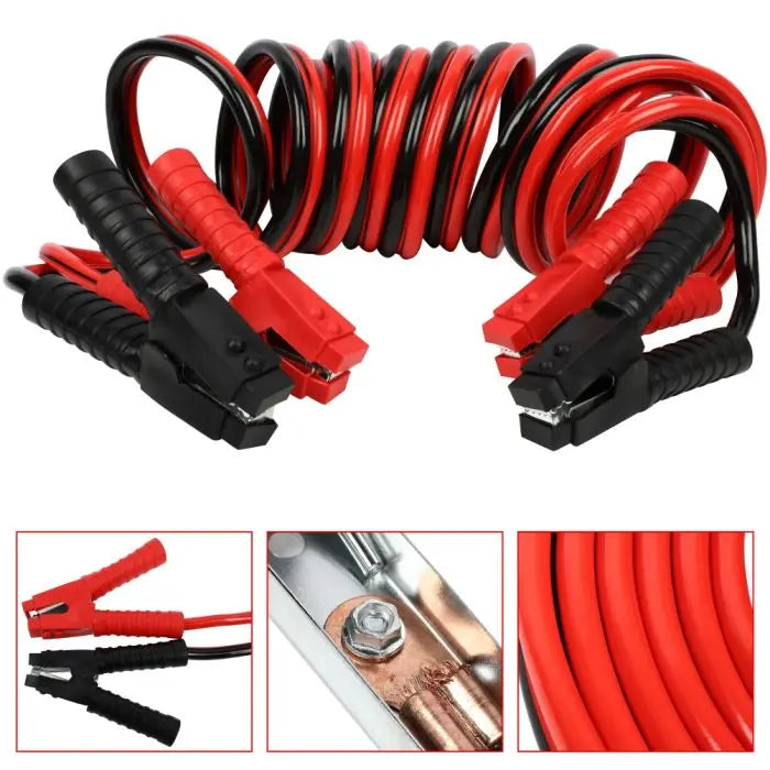 20FT Booster Jumper Cables 1200AMP 1Gauge Emergency Jump Car Lead Star ...