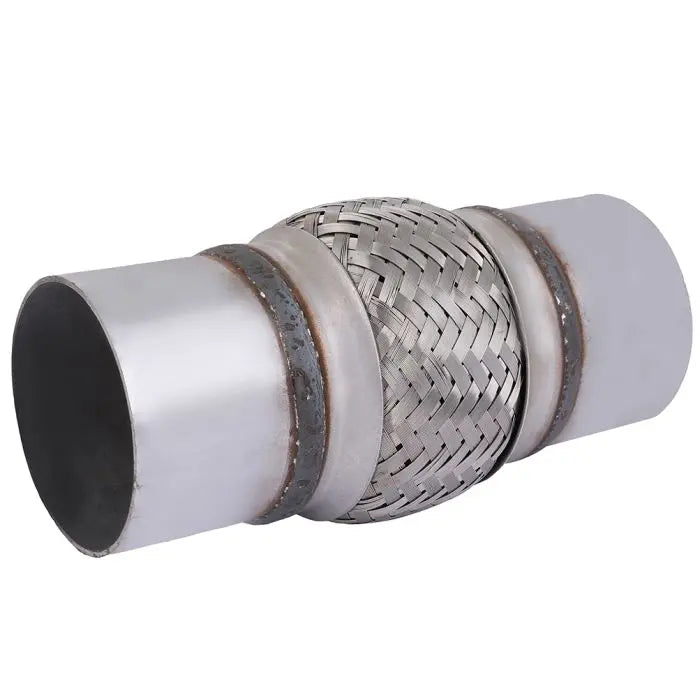 3" x 4" x 8" Exhaust Flex Pipe Coupling Stainless Triple Ply New ...