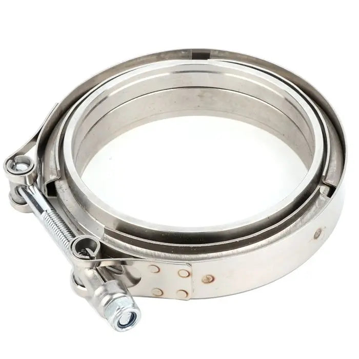 4" V-Band Clamp with Flange Turbo Exhause Down Pipe Iron – Dynamic ...