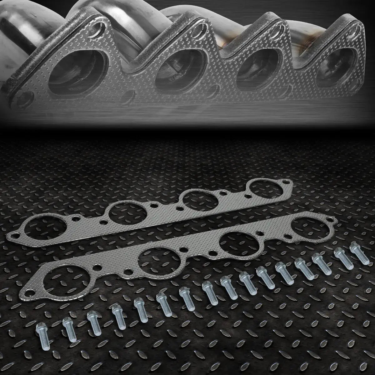 73-95 Chevy Big Block Bbc Engines Exhaust Manifold Header Gasket Set W ...