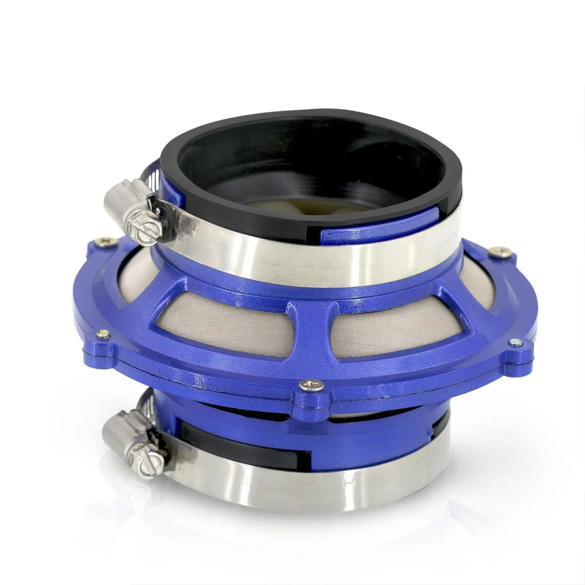 76Mm 3" Bypass Water Hydro Prevention Cold Air Intake System Kit Bl For ...