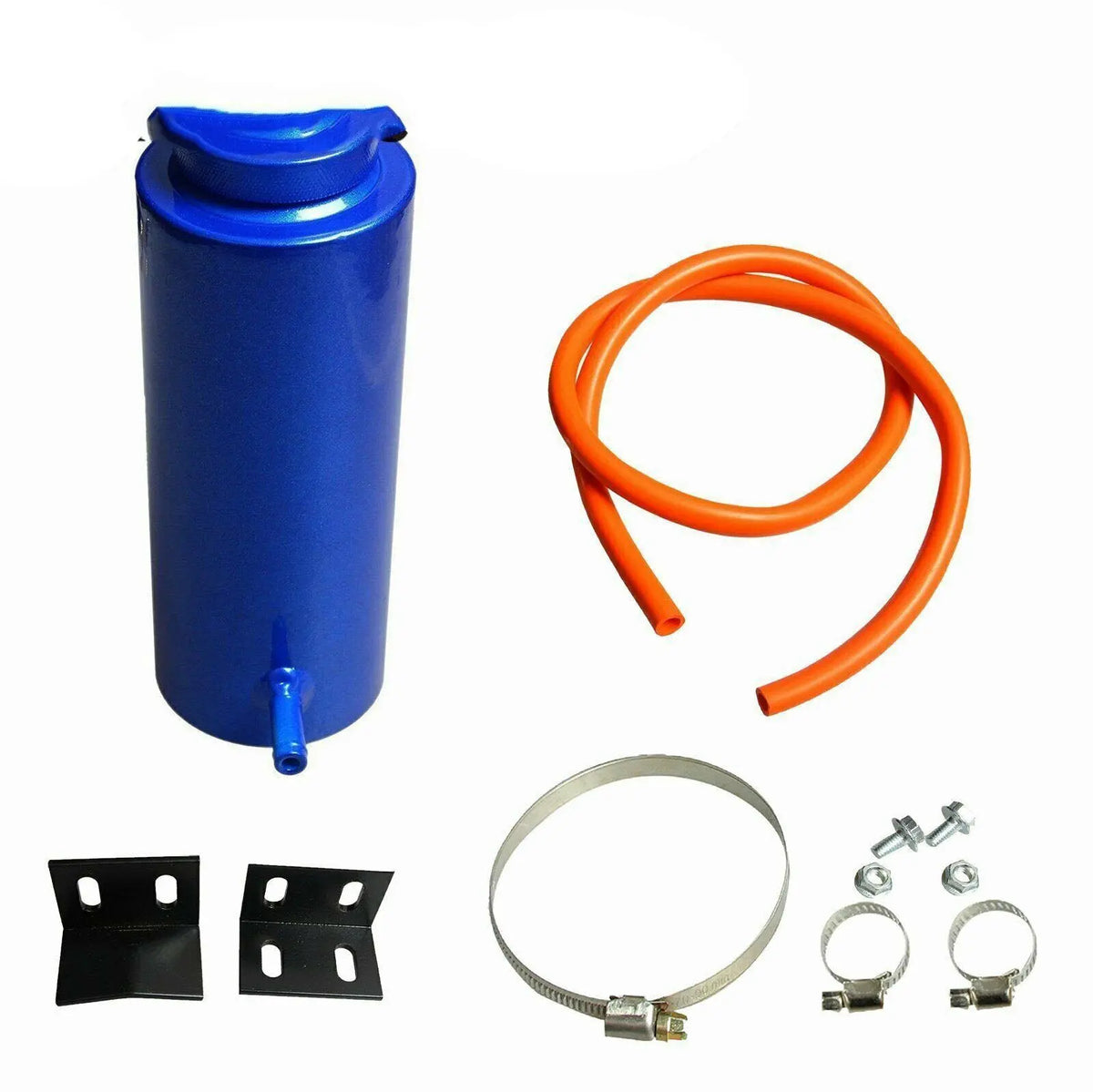 800Ml Universal Blue Radiator Coolant Aluminum Catch Tank Overflow Res ...