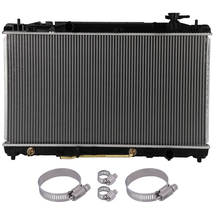 Radiator 2007-2011 Toyota Camry with Universal Oil Hose Clamps Kit ...