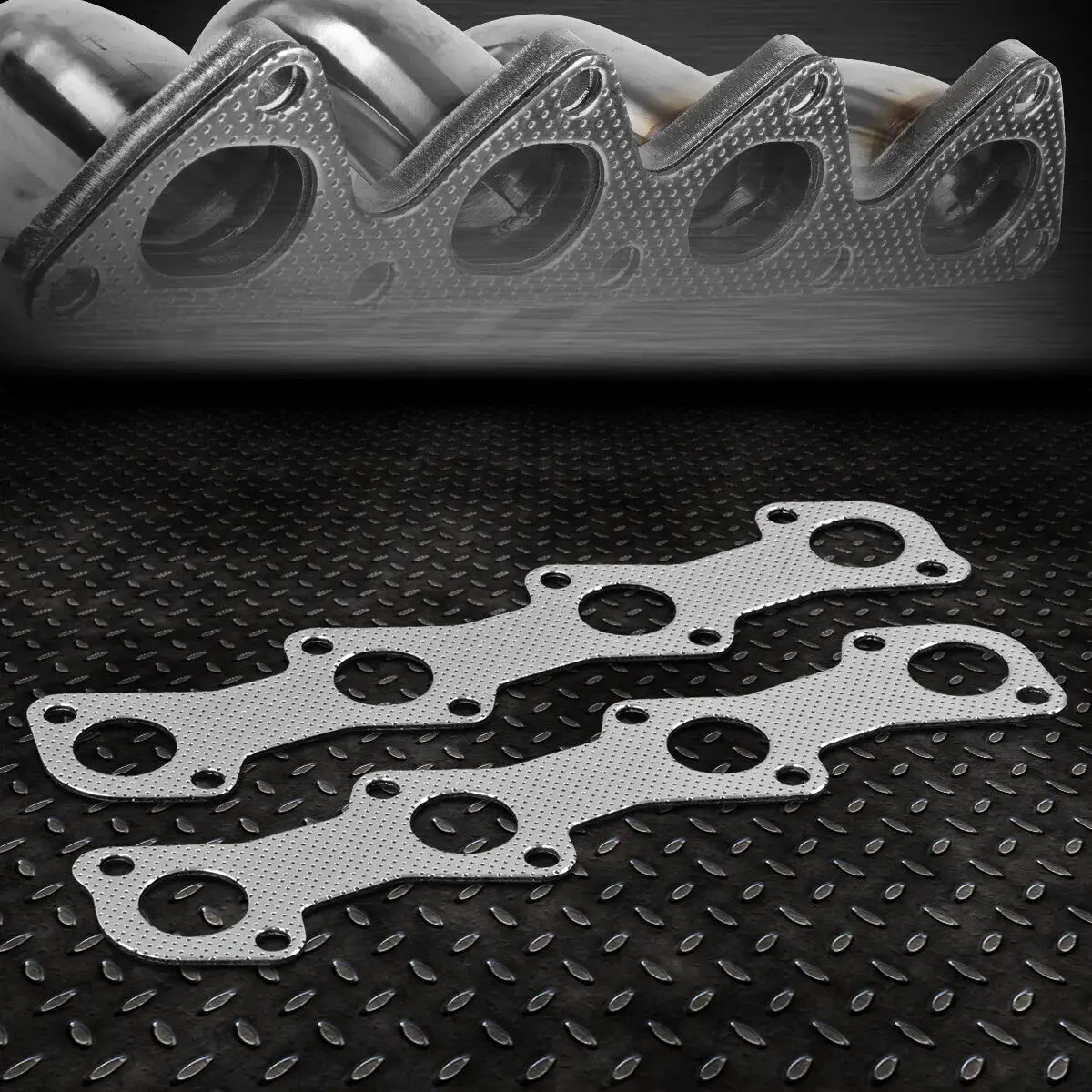 99-04 Ford F250 F350 Super Duty 4.6L 5.4L Exhaust Header Manifold Gask ...