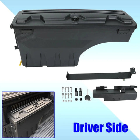 99-07 Chevy Silverado Sierra 1500 Left Side Truck Bed Storage Tool Box ...