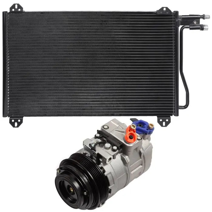 AC Condenser & AC Compressor Cooling Kit 2003-2006 Dodge Sprinter 2500 ...