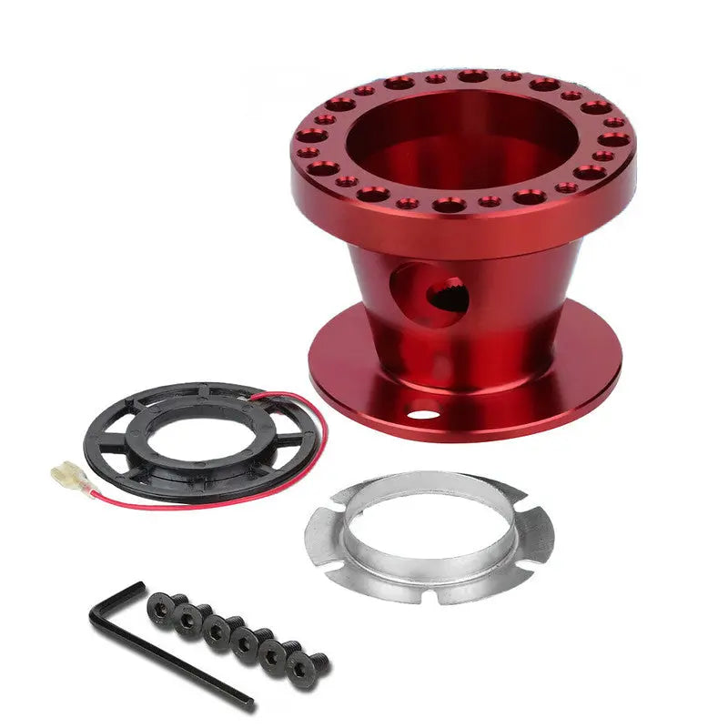 Ae86 Corolla Sw20 Mr2 Mk 4 Red Full Aluminum Steering Wheel Hub Adapto ...