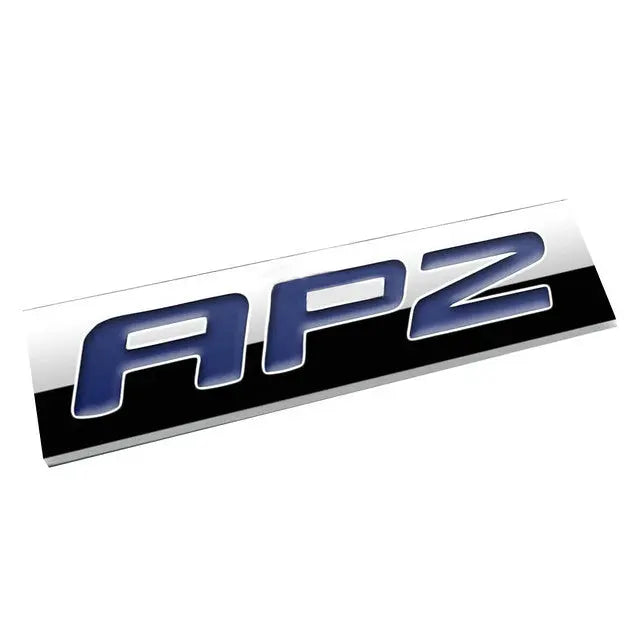 Aluminum Stick On 3D Polished Blue Letters Ap2 Decal Emblem Trim Badge ...
