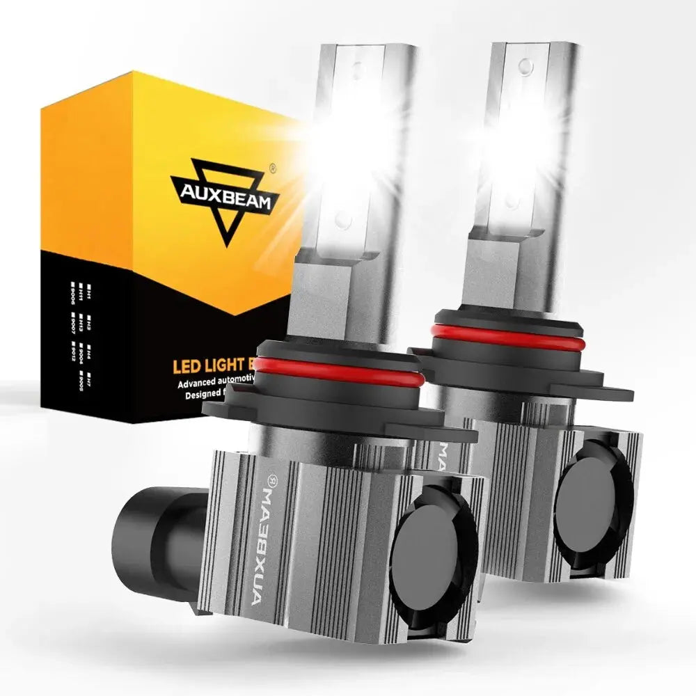 Auxbeam 9012 Led Headlight Bulbs Conversion Kit High Low Beam 6500K Su ...