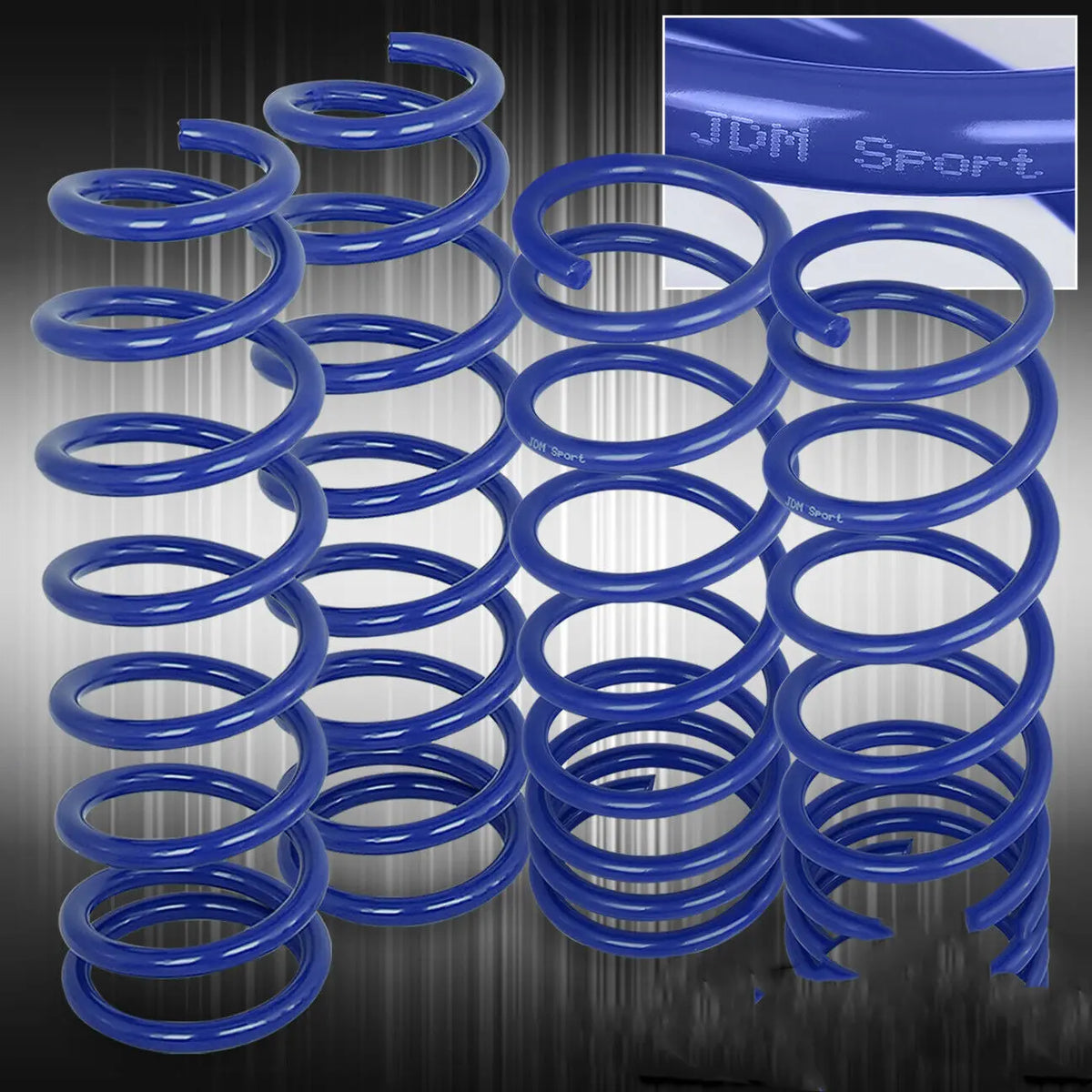 Blue Lowering Coil Springs For 2015-2020 Subaru Wrx / Sti – Dynamic ...