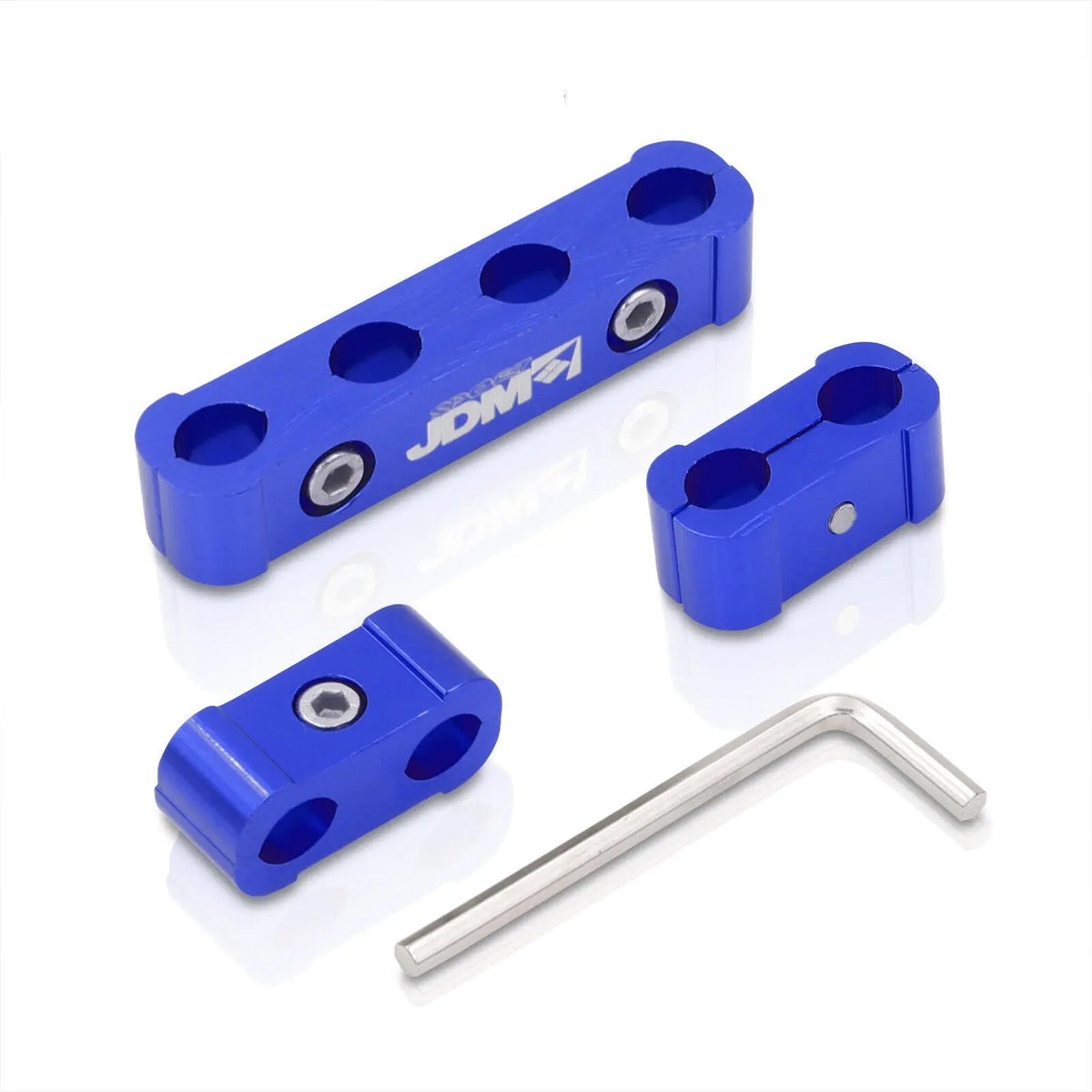 Blue Spark Plug Wires Loom Separators Engine Cable Divider Spacer 8Mm ...