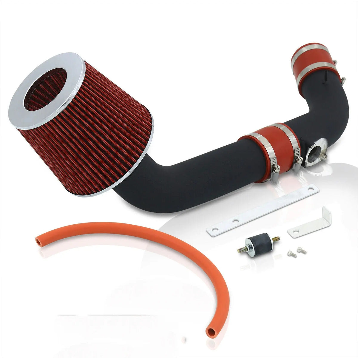 Cold Air Intake Induction System Pipe Black Jdm For 2003-2008 Mazda 6 2 ...