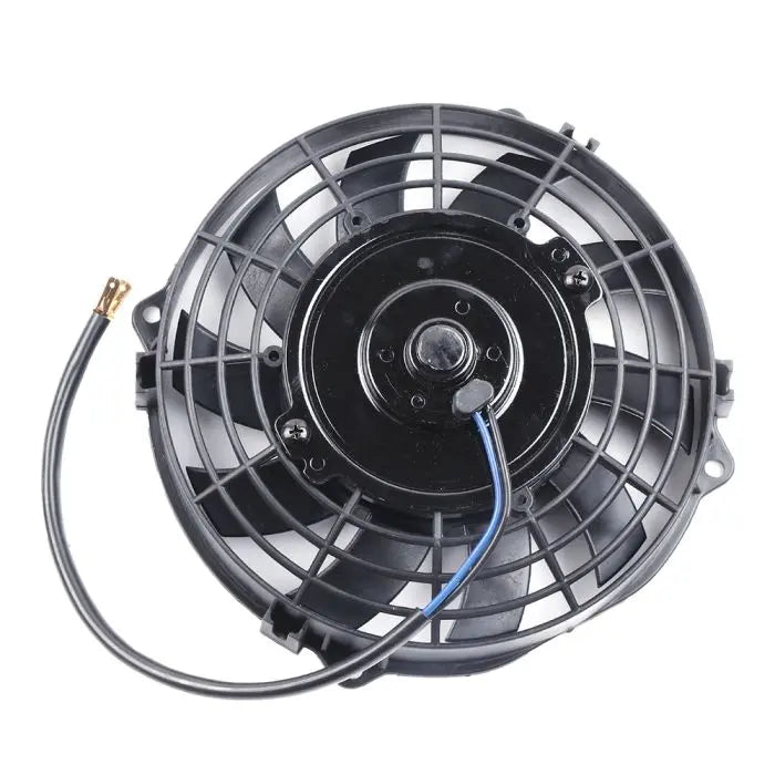 Electric Condenser Radiator Cooling Fan Assembly 7" Inch Universal 12V ...