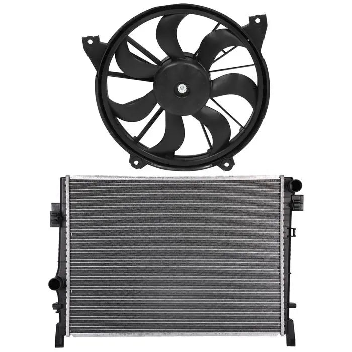 Electric Radiator Cooling Fan Kit 2009 2010 2011 2012-2018 Dodge Journ ...