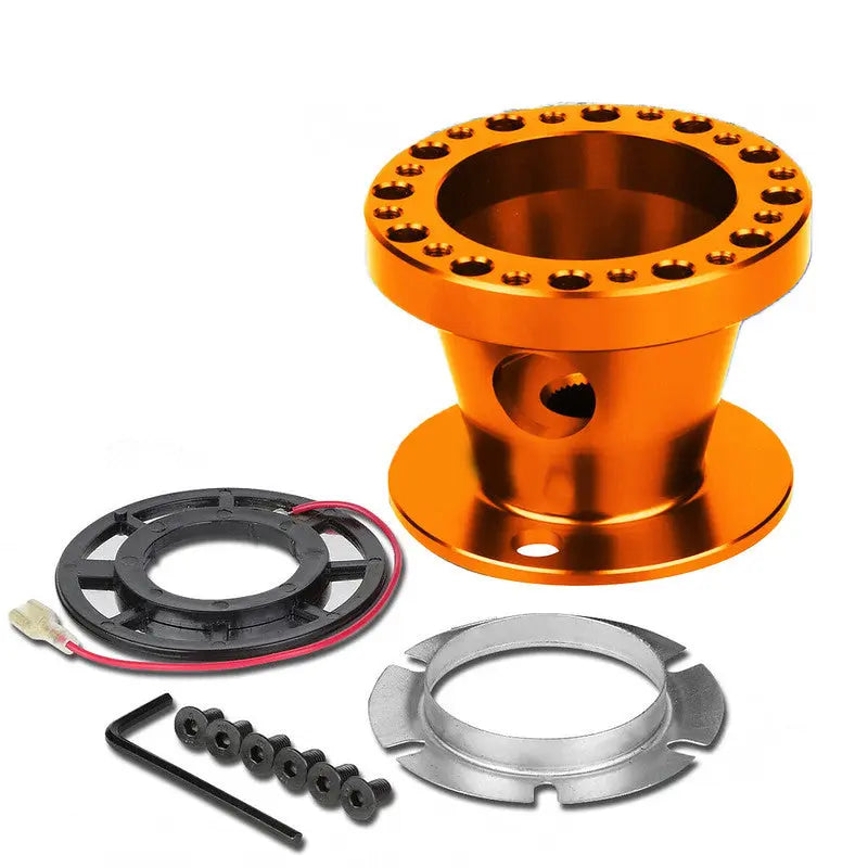 Ae86 Corolla Sw20 Mr2 Mk 4 Orange Full Aluminum Steering Wheel Hub Ada ...