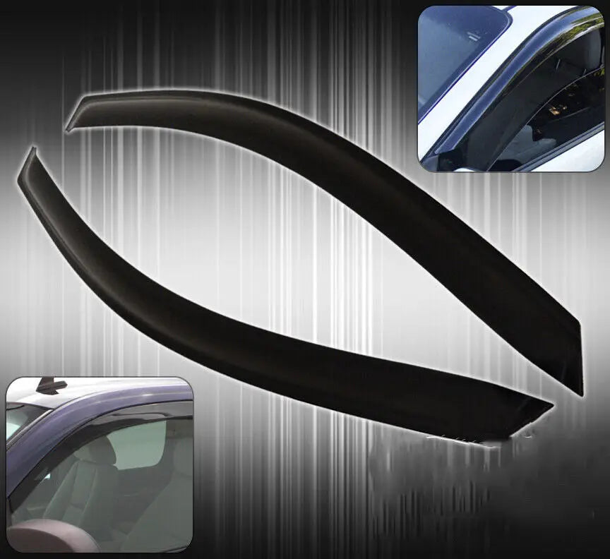 For 07-14 Toyota Fj Cruiser Black Windows Vent Sun Visors Guard Shade ...