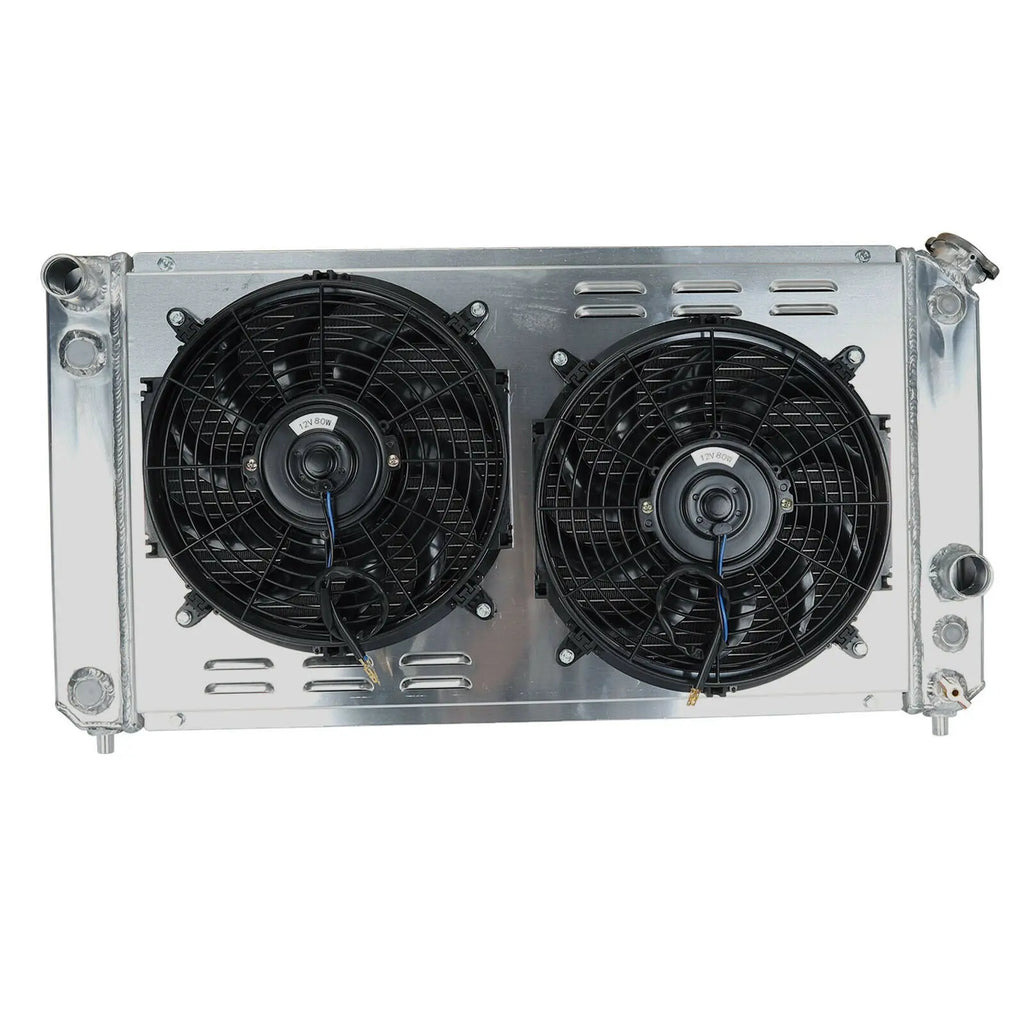 For 1996-2005 Chevy S10 Ls Ss Zr2 Swap 4.3 V6 3 Row Aluminum Radiator+ ...