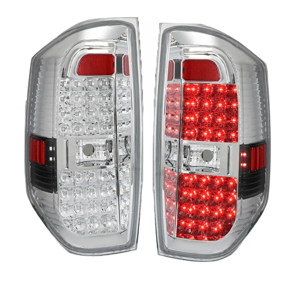 2014-2018 Toyota Tundra Pair Full Led Tail Light Brake/Reverse Lamps C ...