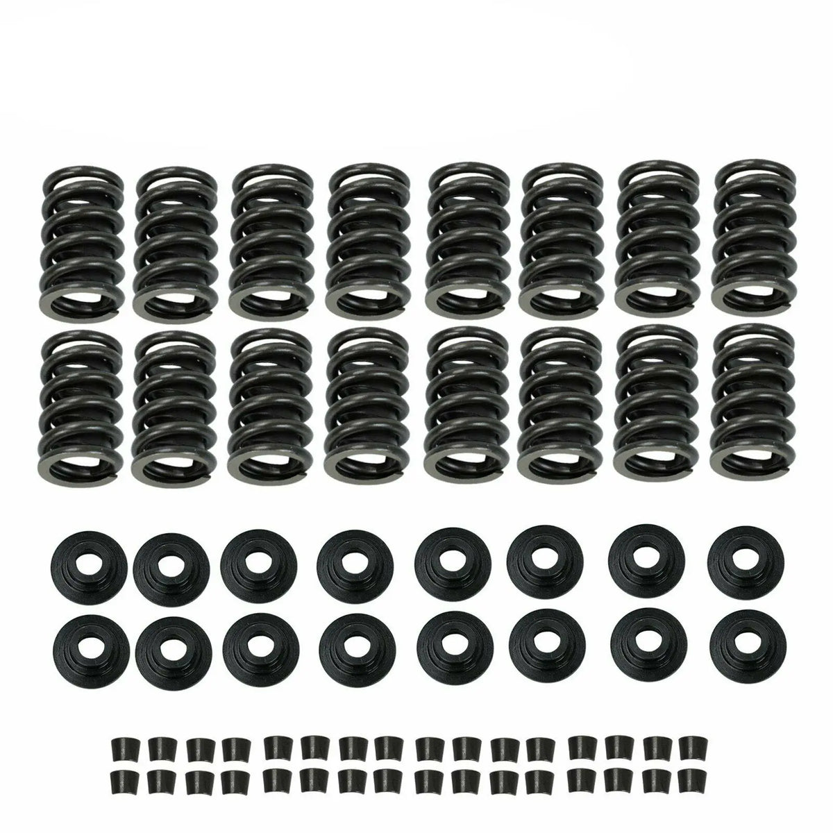For Chevrolet Sbc 327 350 400 Valve Springs Kit .550" W/ Steel Retaine ...
