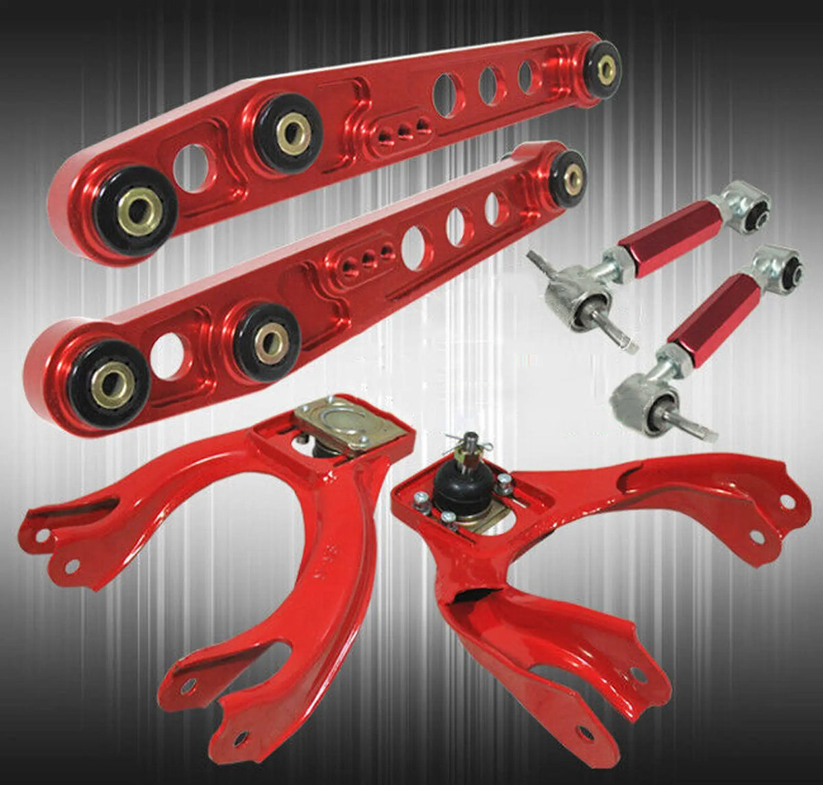 For Integra Civic Eg Combo Front Upper+Rear Camber Kit+Lca Lower ...