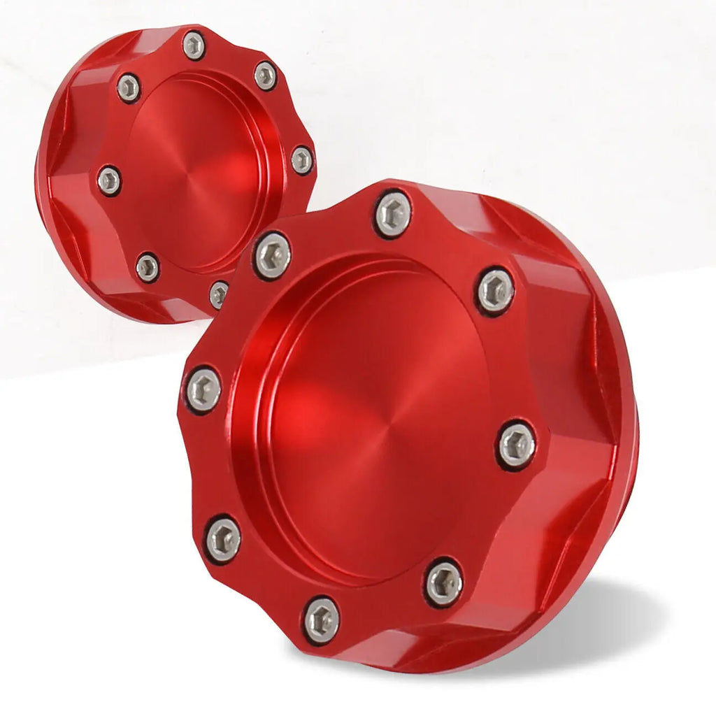 For Toyota Oil Fuel Engine Billet Anodized Red Octogon Fill Cap Cover ...